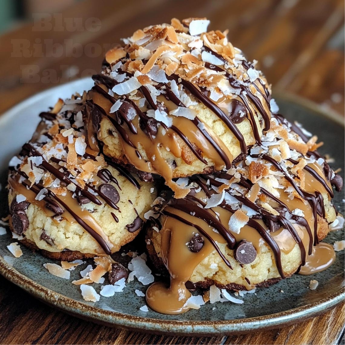 Best Samoa Coconut Cookies Recipe / Gourmet Cookies / Pdfdownload - Etsy
