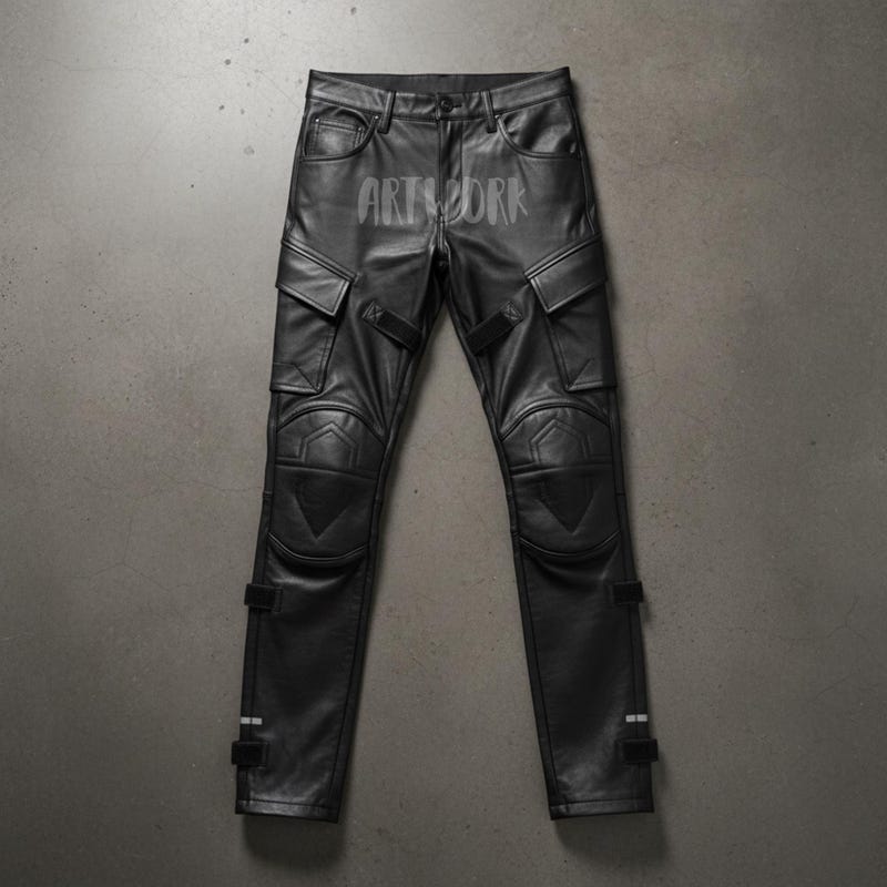 Leather Combat Trousers - Etsy
