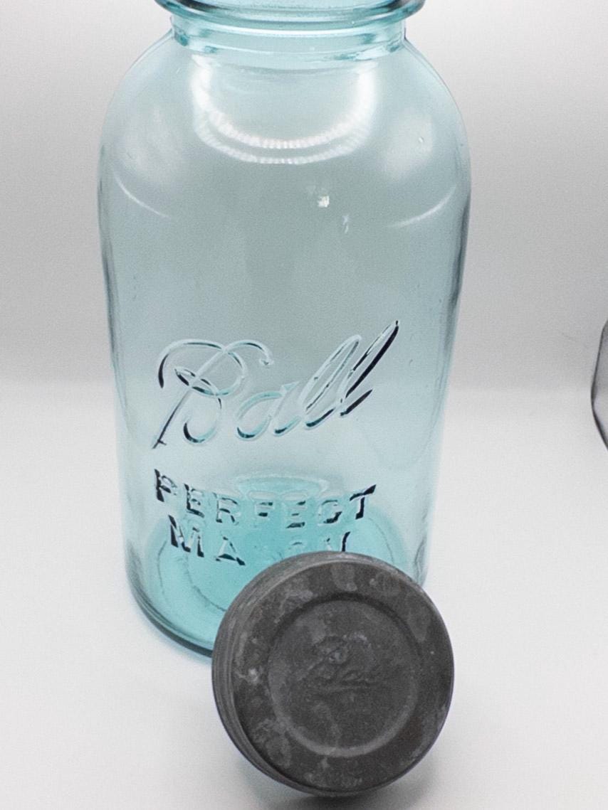 Vintage Aqua Blue Ball Perfect Mason Jar - Etsy
