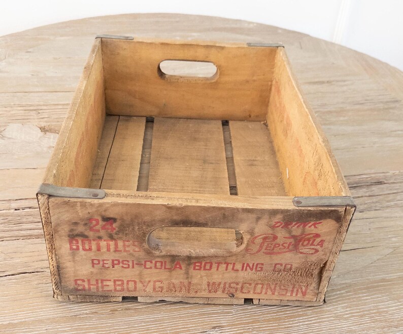 Vintage Pepsi Crate - Etsy