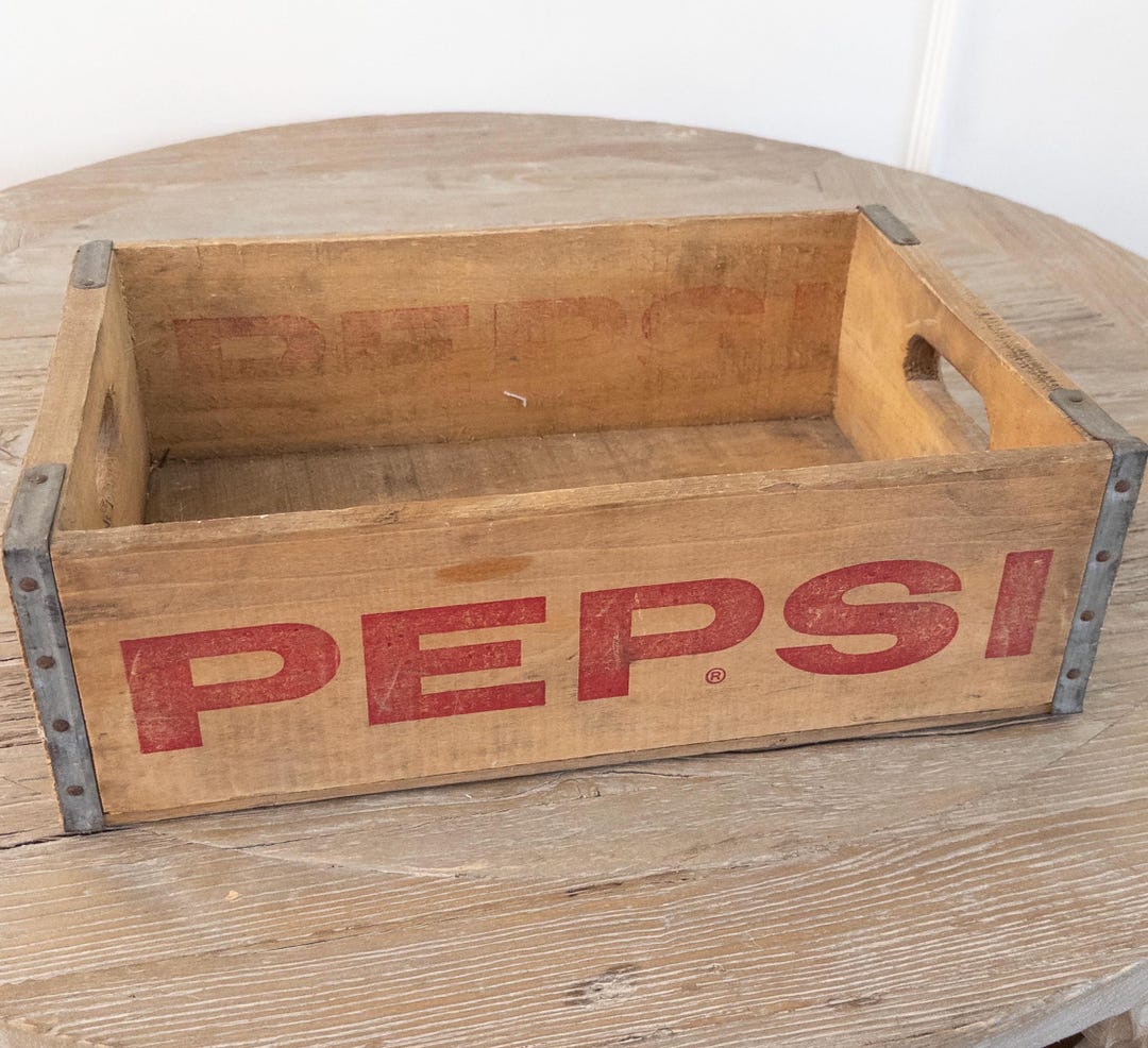 Vintage Pepsi Crate - Etsy