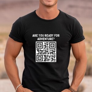 Special QR Code T-shirt | Custom Qr Code Shirt | Unique Qr Code Tee ...