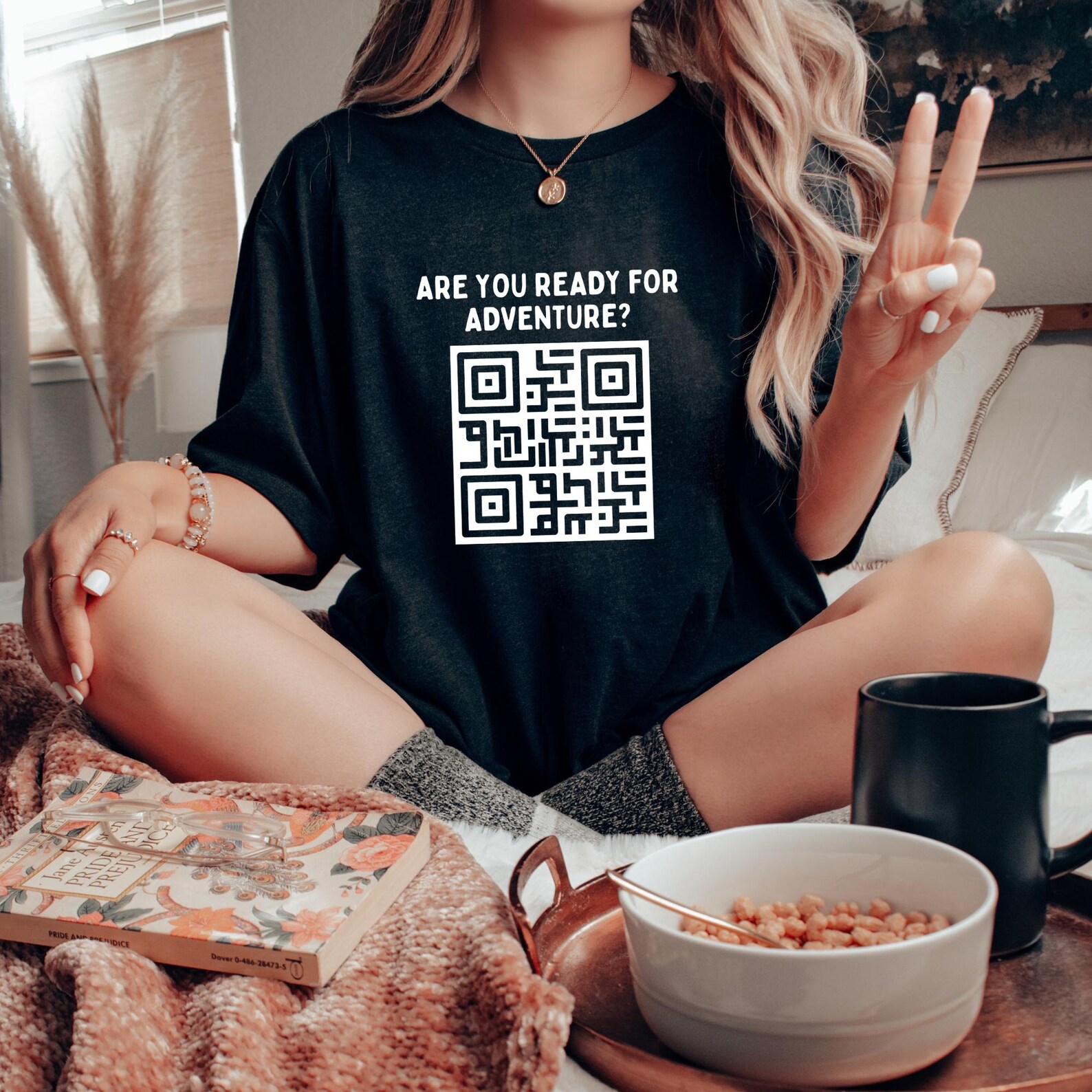 Special QR Code T-shirt | Custom Qr Code Shirt | Unique Qr Code Tee ...