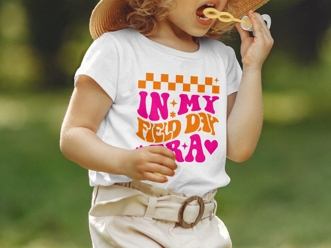 Field Day Shirt Kids, in My Field Day Era Tee, Vibrant Summer Outfit ...