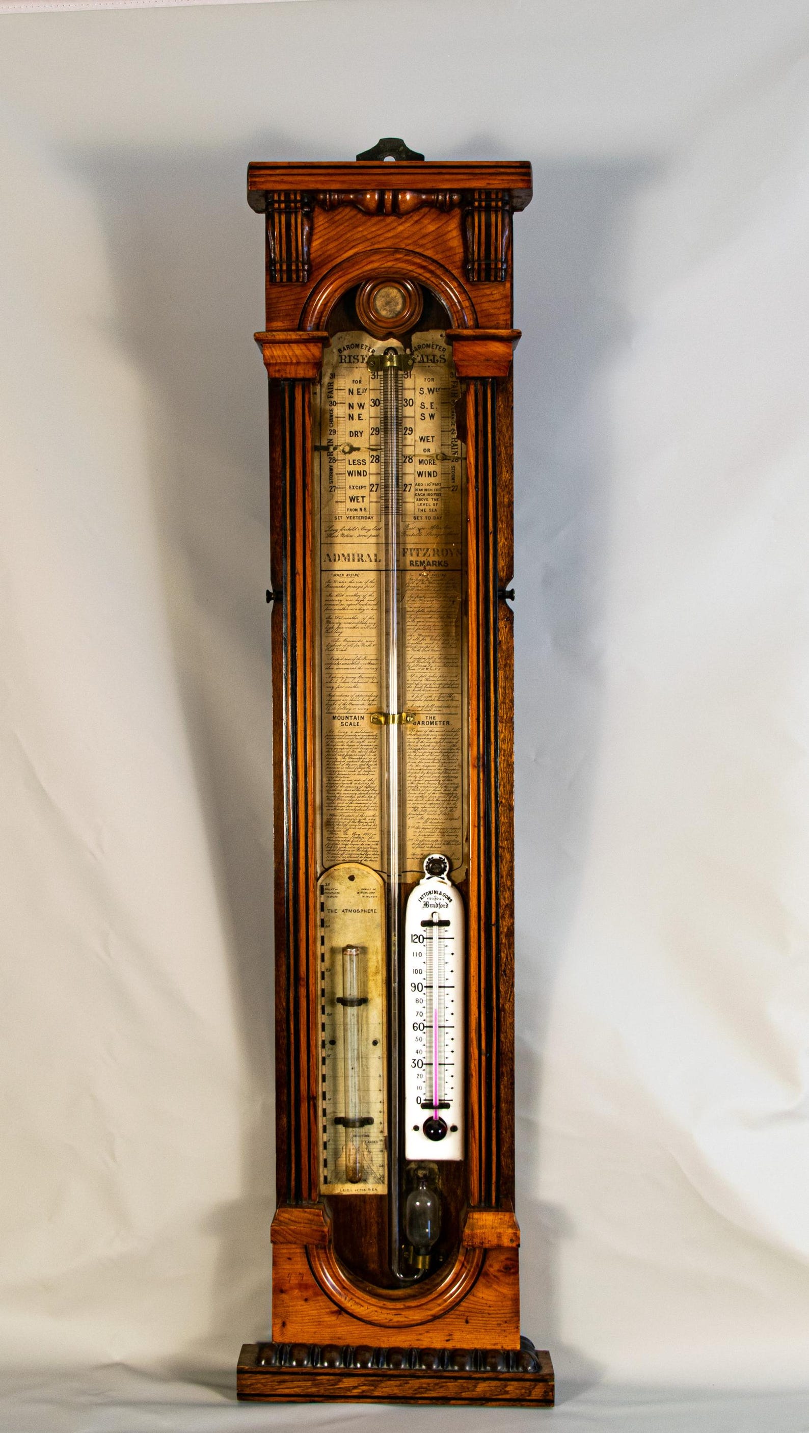 Barometer Antique Admiral Fitzroy - Etsy