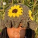 Sunflower Ruffle Hat - Etsy