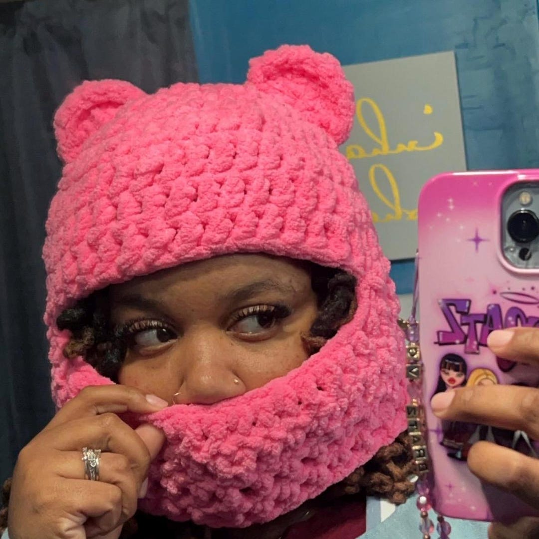 Crochet Teddy Bear Ski Mask | Balaclava *PATTERN* - Etsy