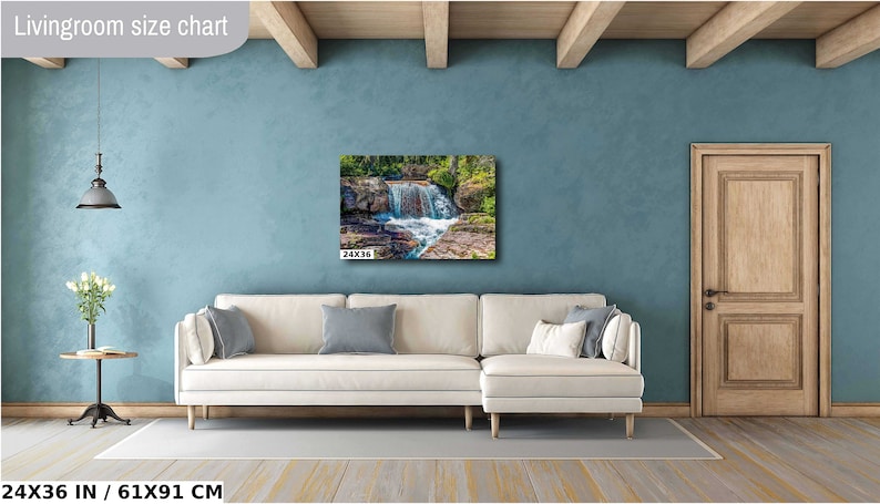 Cascading Waterfalls Print/canvas/acrylic/metal - Etsy