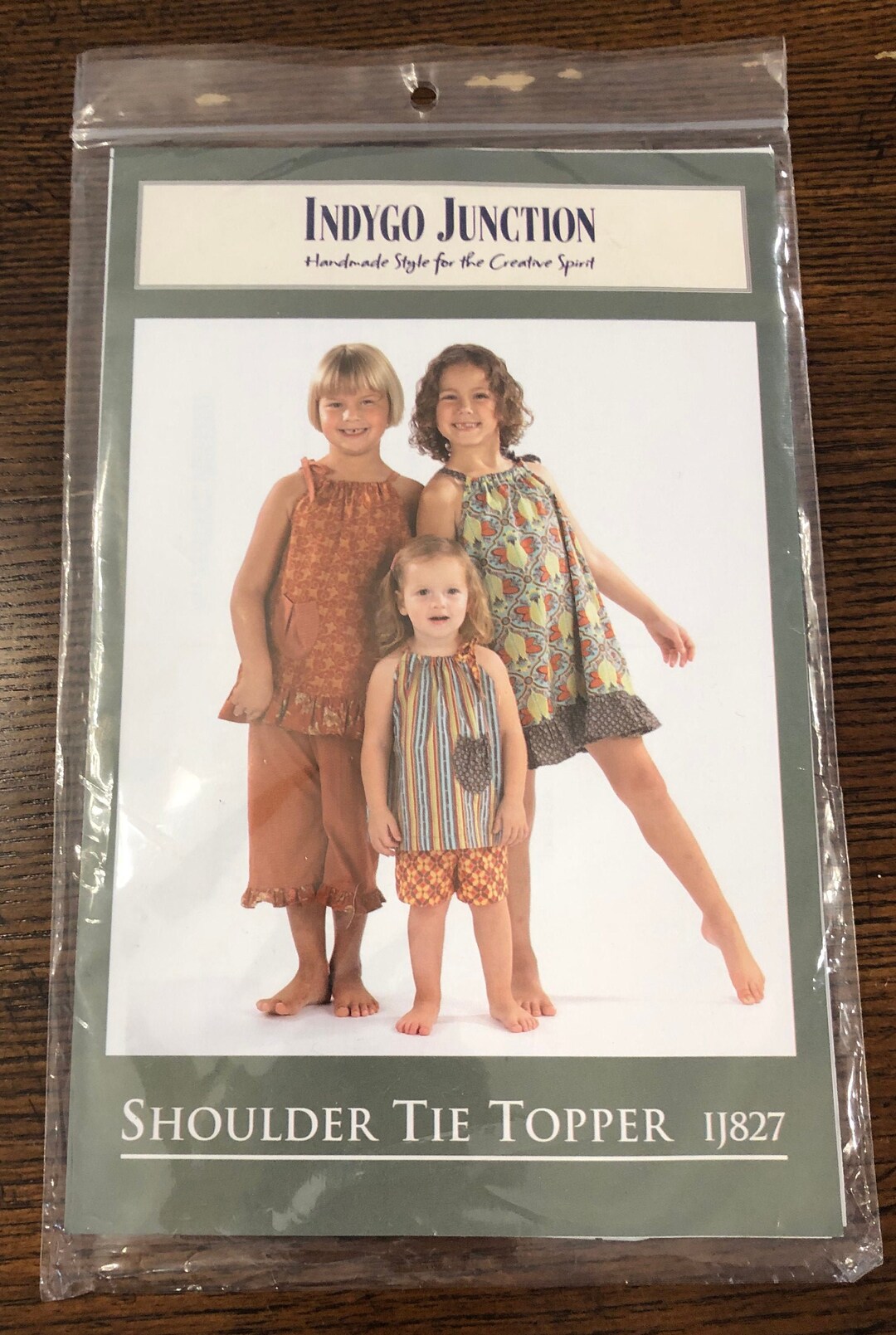 Indigo Junction Shoulder Tie Topper Sewing Pattern. Dress, Tunic, Ruffled Pants. - Etsy