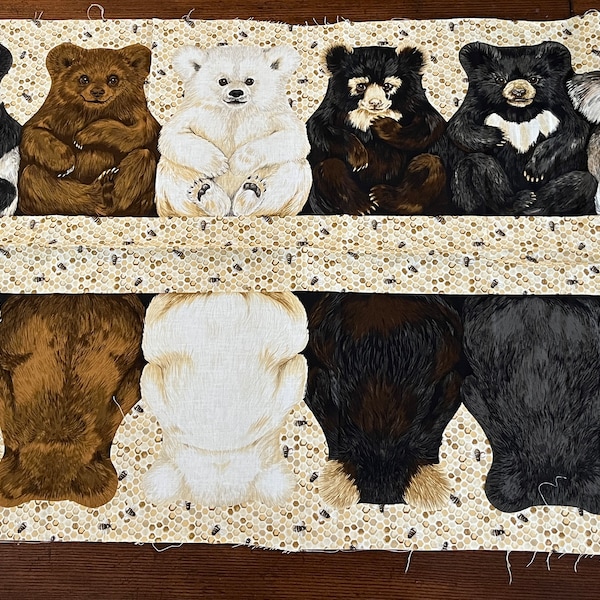 Panda Bear Quilt Panel - Etsy