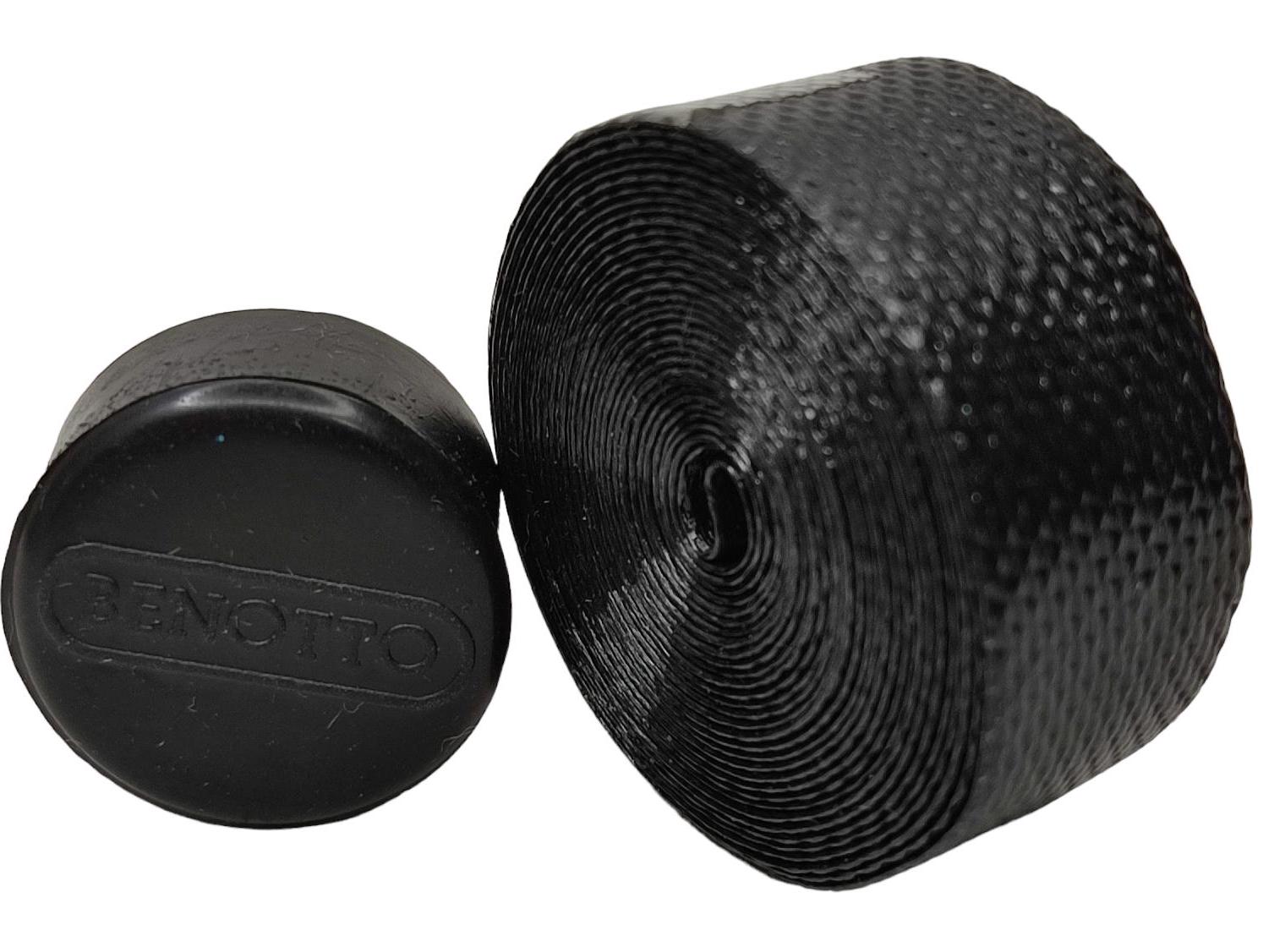 7 Benotto Textured Black Handlebar Tapes Cello Bar Pack Vintage Bicycle ...