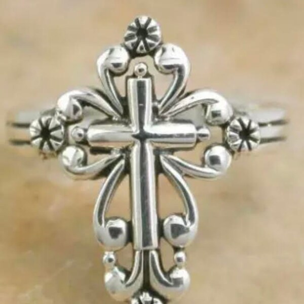 Filigree Silver Ring - Etsy