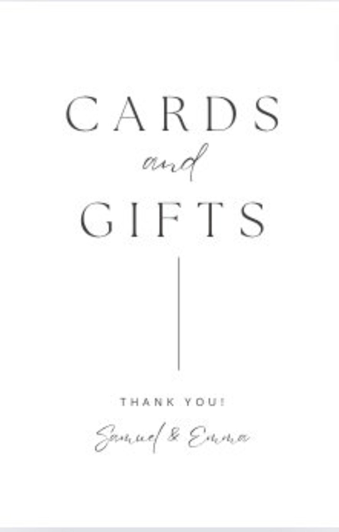 Simple but Elegant Event Signage - Etsy