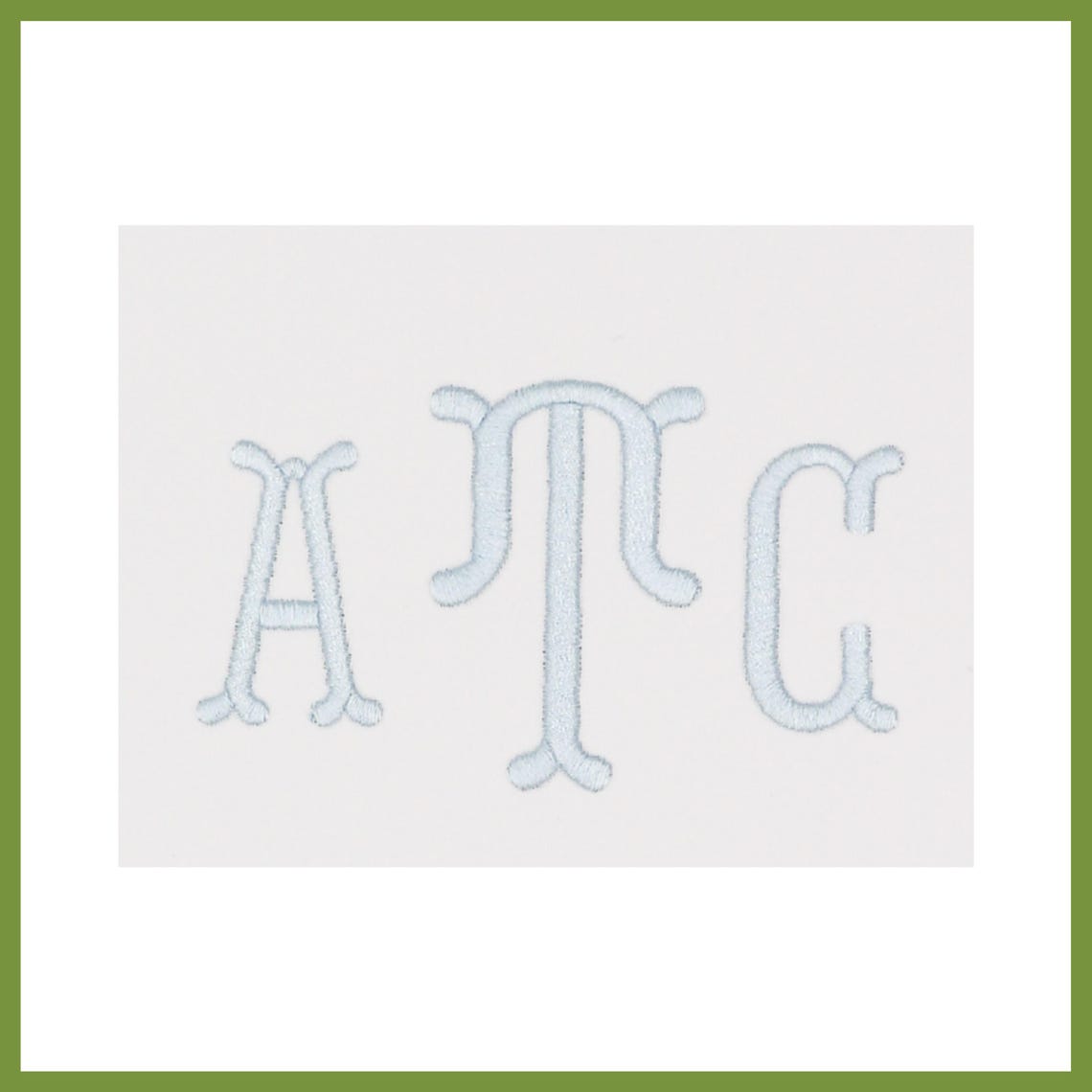 Custom Embroidered Pink Monogram Birth Announcement Wall Art 8x10 ...