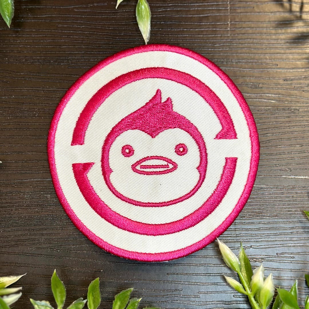 Iron-on Patch - Mawaru Penguindrum Penguin Embroidered Anime Patch - Etsy