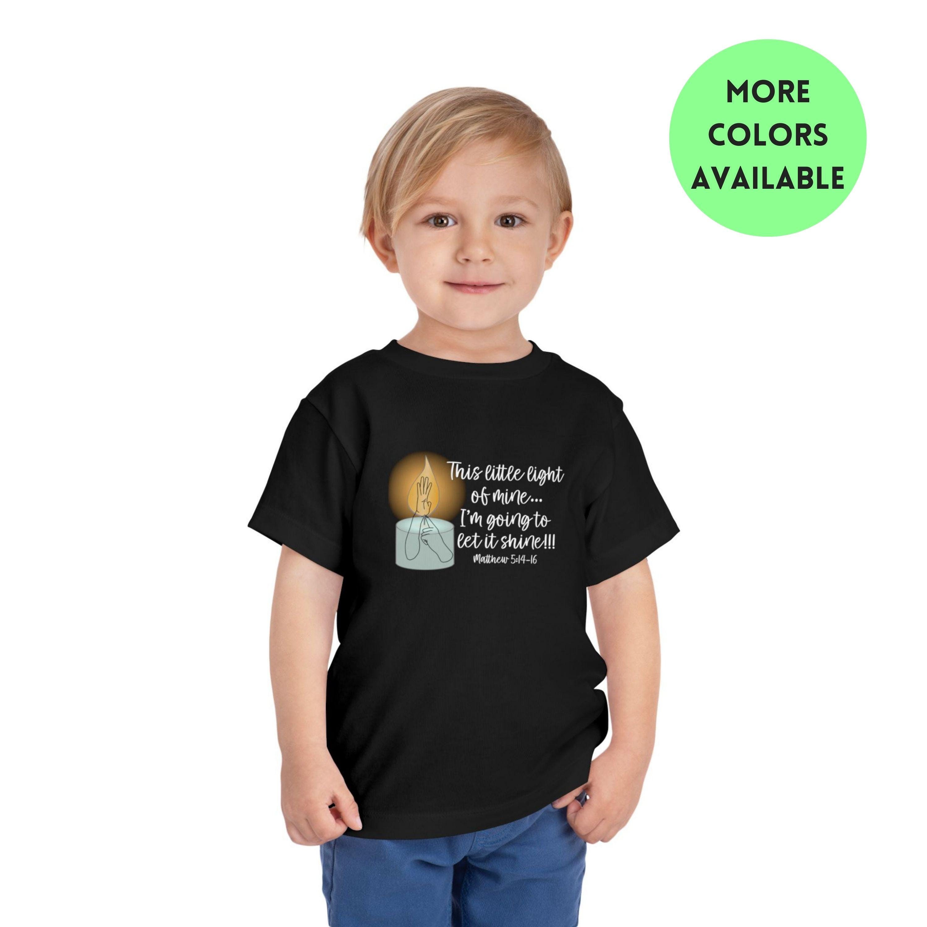 This Little Light of Mine... ASL, Toddler Short Sleeve Tee, Sign ...