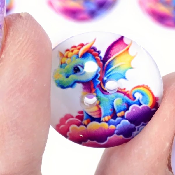 Dragon Buttons - Etsy