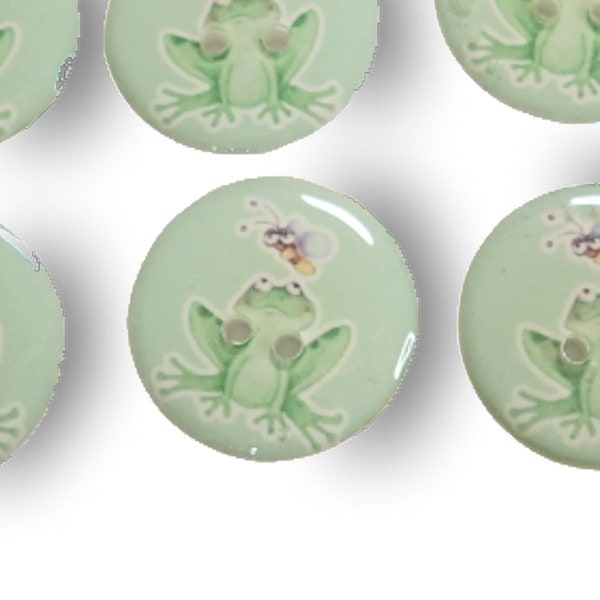 Frog Button - Etsy
