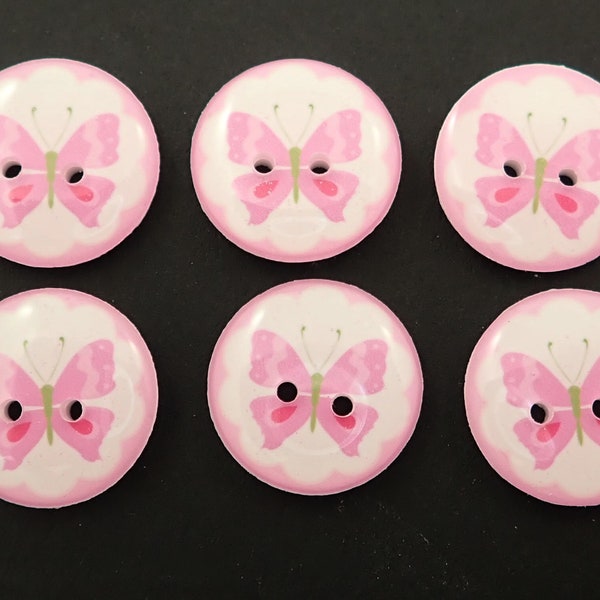 Butterfly Buttons - Etsy