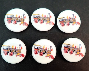 Train Buttons - Etsy