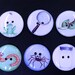 6 Bug Buttons. Bug Collector Decorative Novelty Buttons. 6 - Etsy