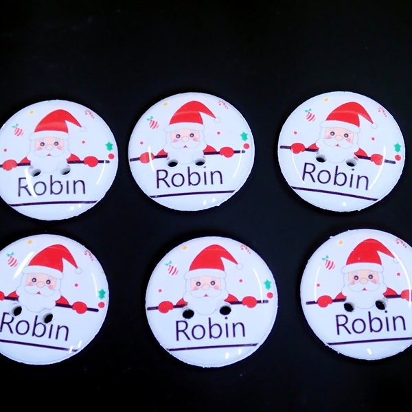 Christmas Buttons - Etsy