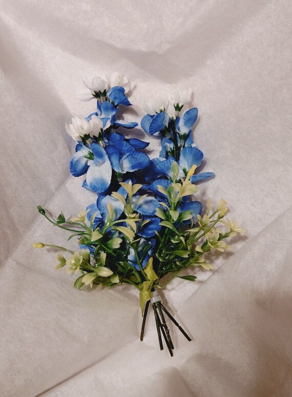 Memorial Bluebonnets for a Mausoleum by Fauxnomenal Flowers | Catch My ...