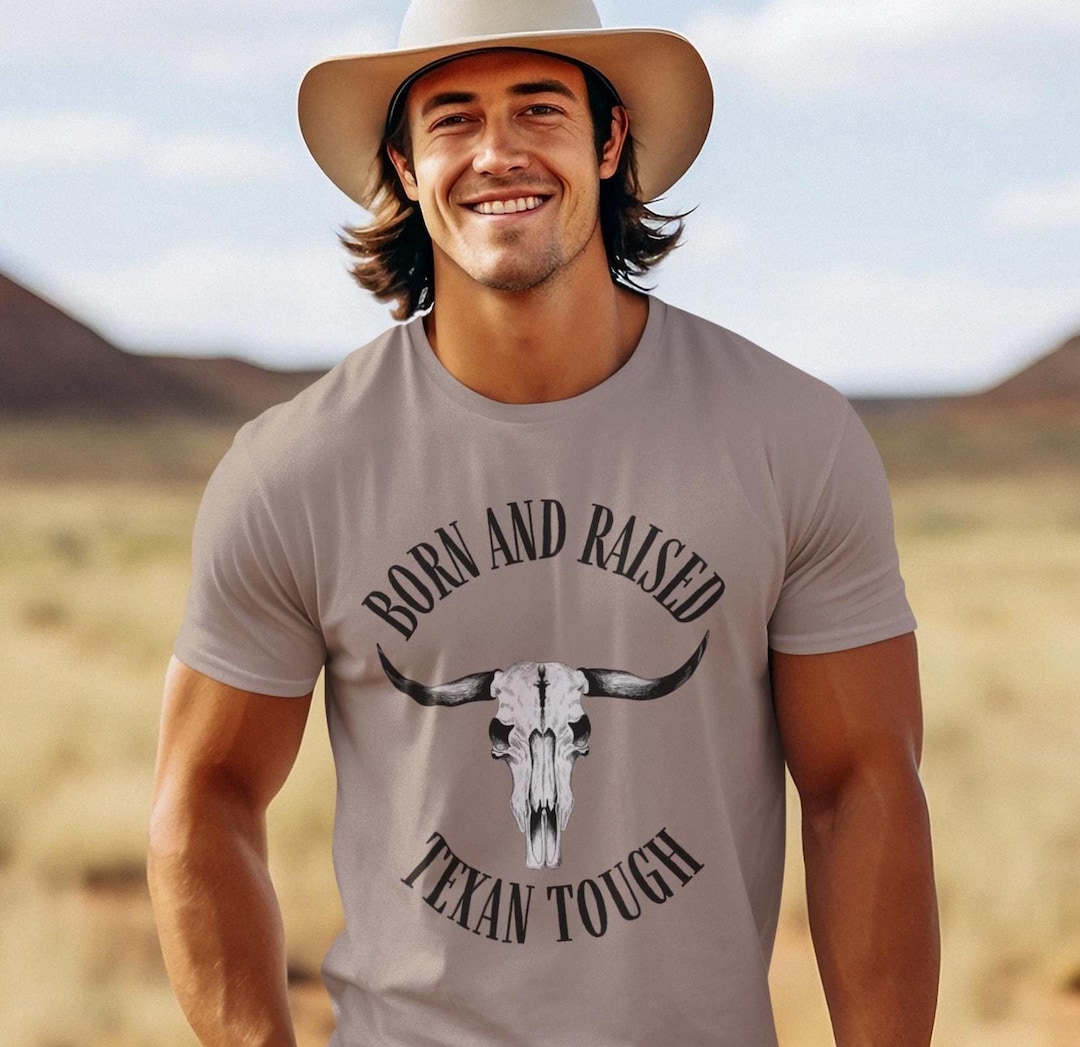 Texas Shirt | True Texan Tee| Born and Raised True Texan | Texas ...