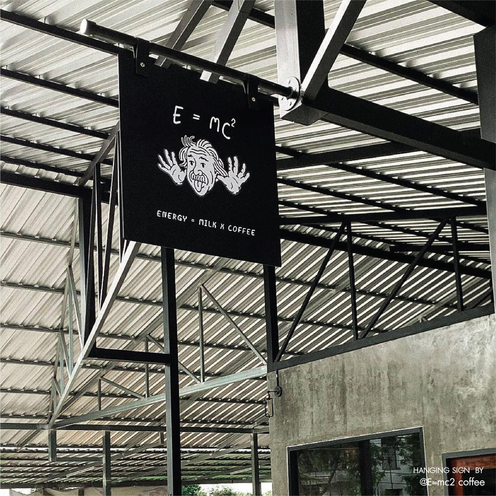 Outdoor Business Sign, Hanging Salon Sign, Double Sided Shop Sign ...