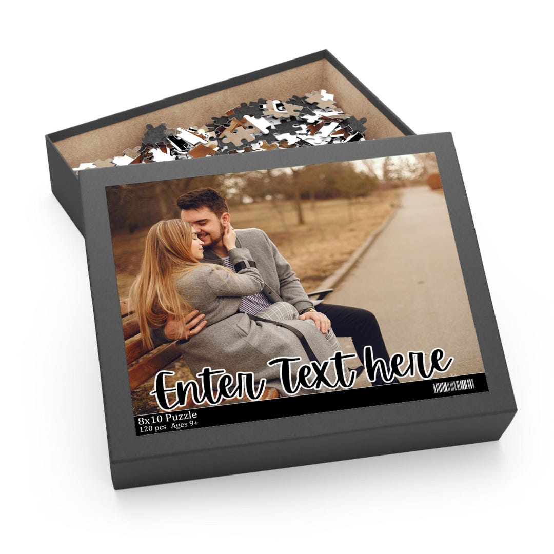 Personalized Custom Picture Puzzle Birthday, Wedding, Anniversary ...