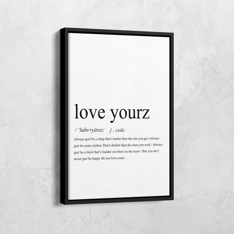 Rap Lyrics Wall Art - Etsy