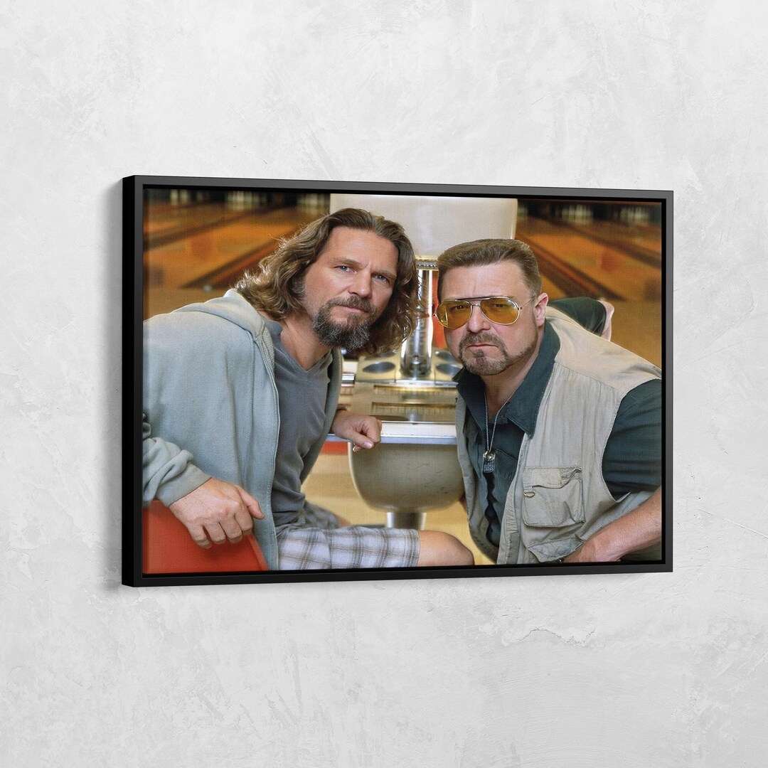 The Big Lebowski Vintage Movie Poster, Big Lebowski Print, Funny Movie ...