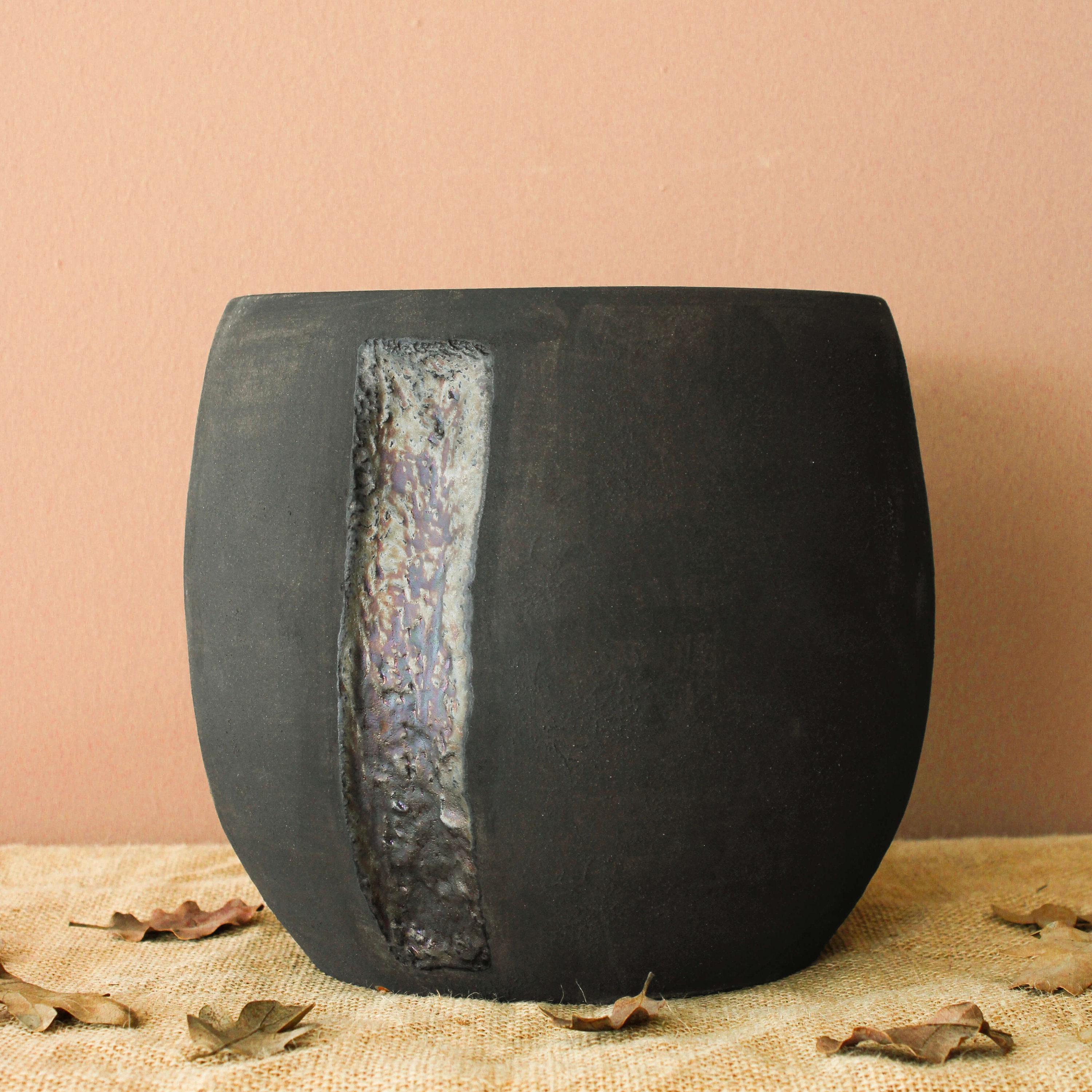 Handmade Matte Black Ceramic Pot - Etsy