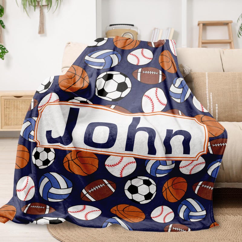 Sports Blanket - Etsy