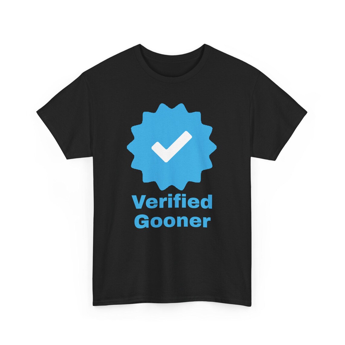 Funny Verified Gooner Unisex Heavy Cotton Tee, Brain Rot, Goofy Ahh ...