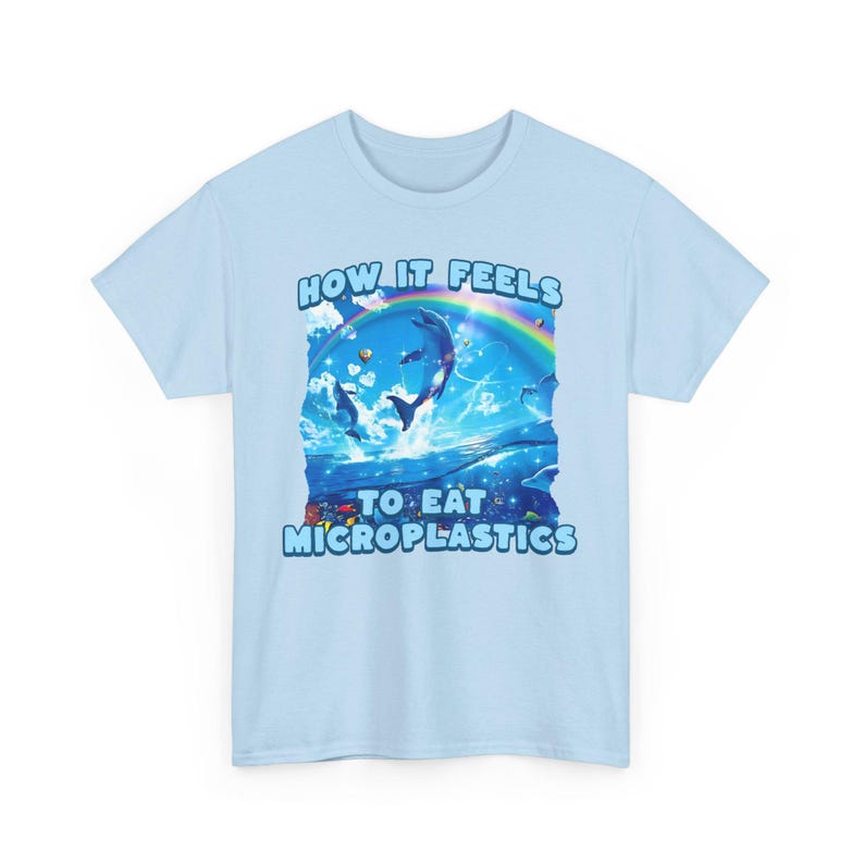 How It Feels to Eat Microplastics Shirt, Brain Rot Tee, Ironic Funny ...