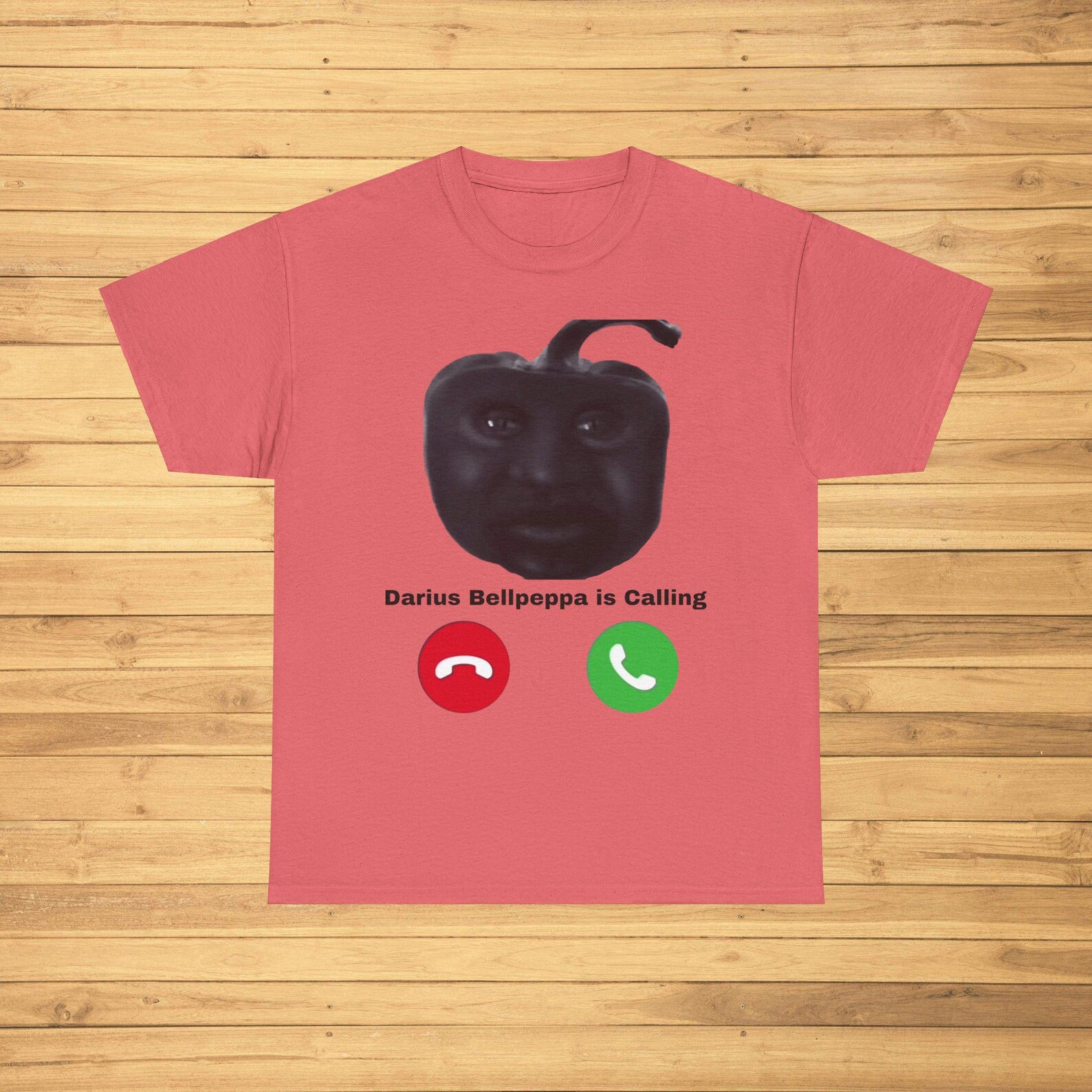 Darius Bellpeppa is Calling, Funny Meme Shirt Apparel Gift Idea, Heavy ...