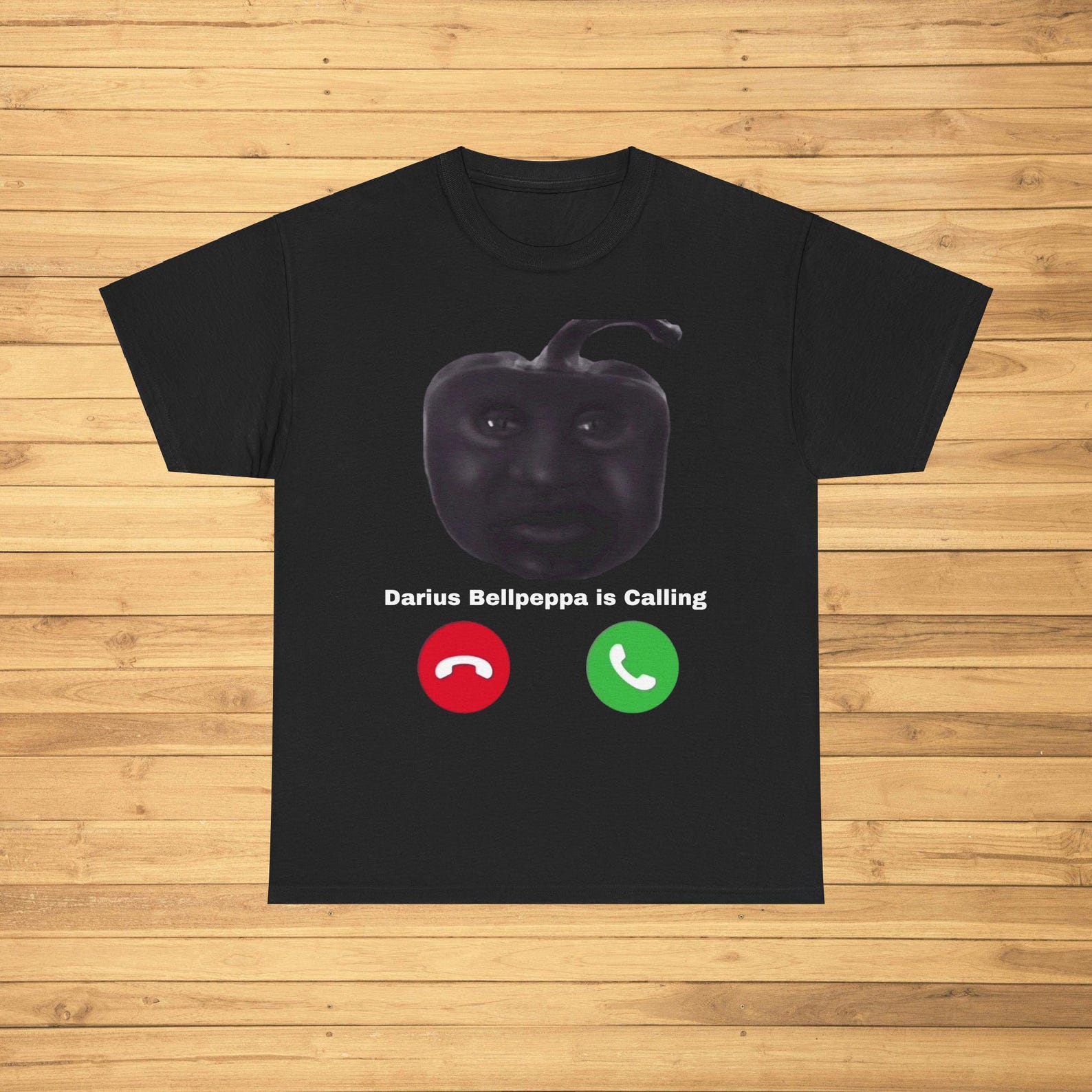 Darius Bellpeppa is Calling, Funny Meme Shirt Apparel Gift Idea, Heavy ...