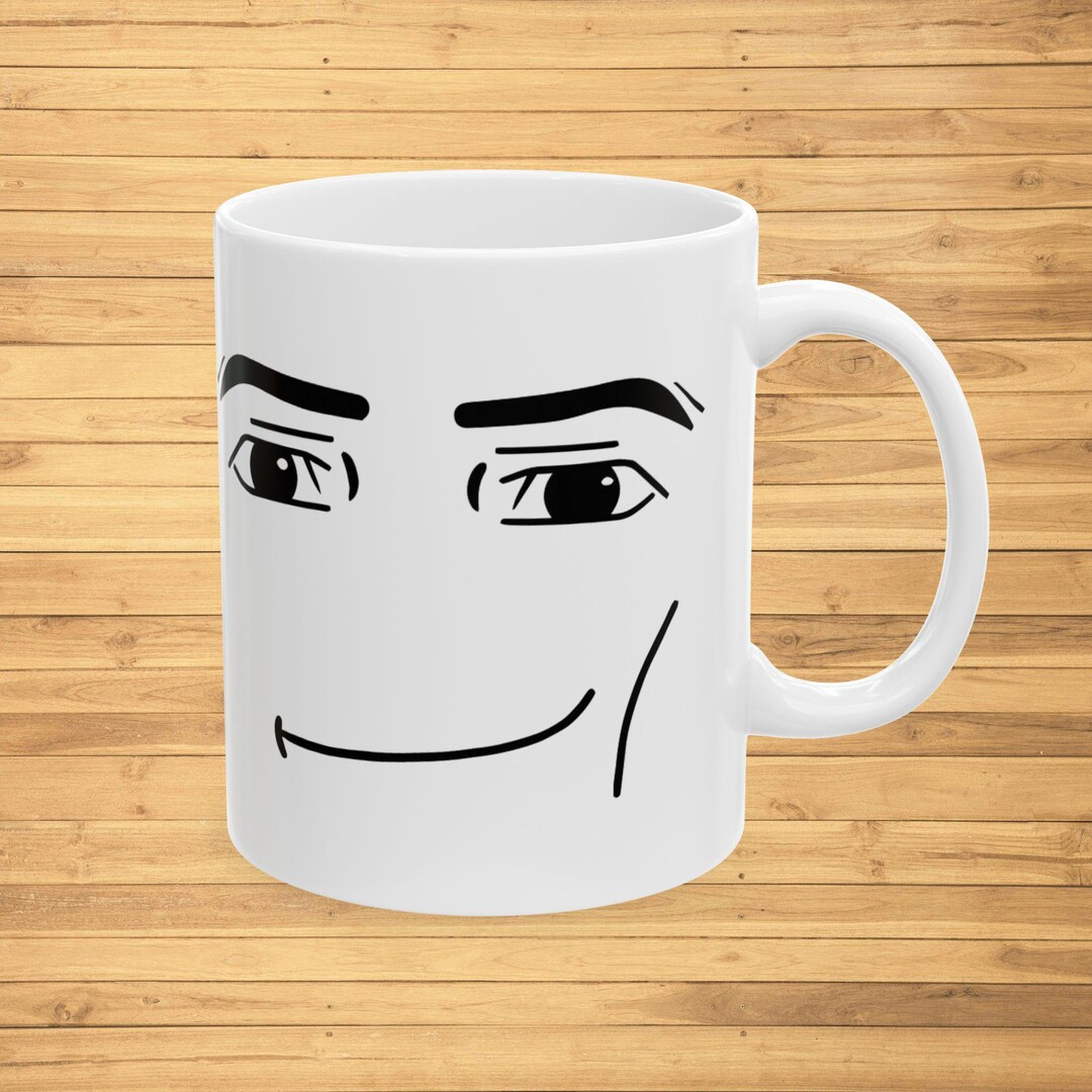 Roblox Man Face Meme Mug - Etsy