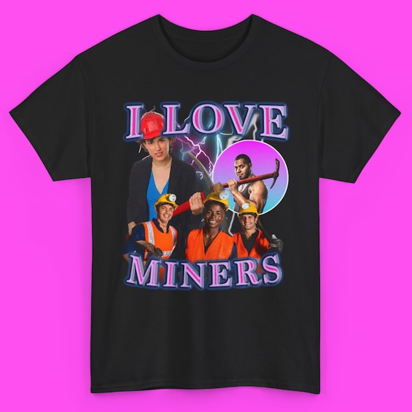 I Love Miners T Shirt - Etsy