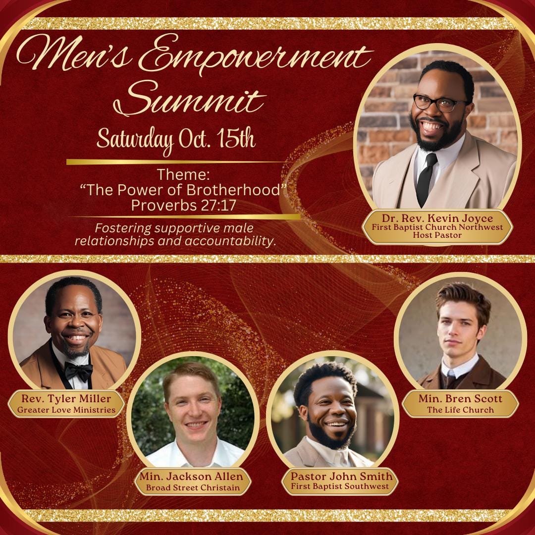 Men's Empowerment Summit Flyer Template (digital Download) - Etsy