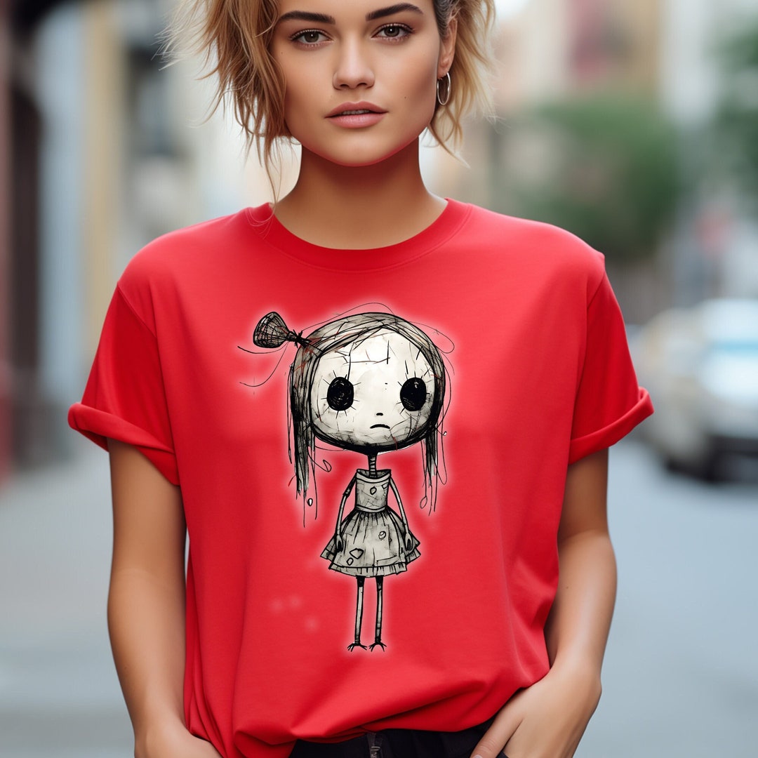 Spooky Gift Idea for Horror Fan, Cute but Creepy Monster Skeleton Ghoul ...