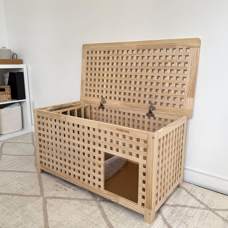 Rabbit Litter Box Hay Feeder - Etsy