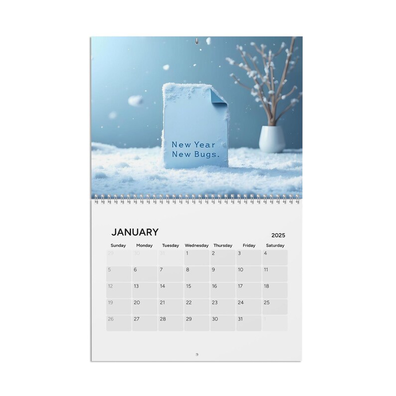 2025 Calendar Nerd IT Coding Funny Motive Headlines, Geeky Planner ...