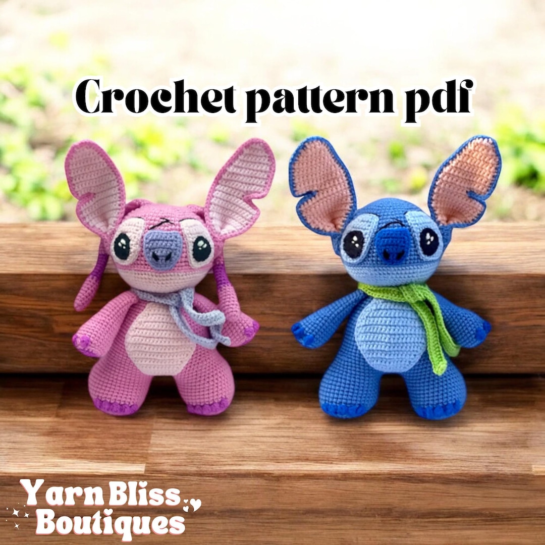 Lilo and Stitch Crochet Pattern Pdf Disney Character Patterning ...