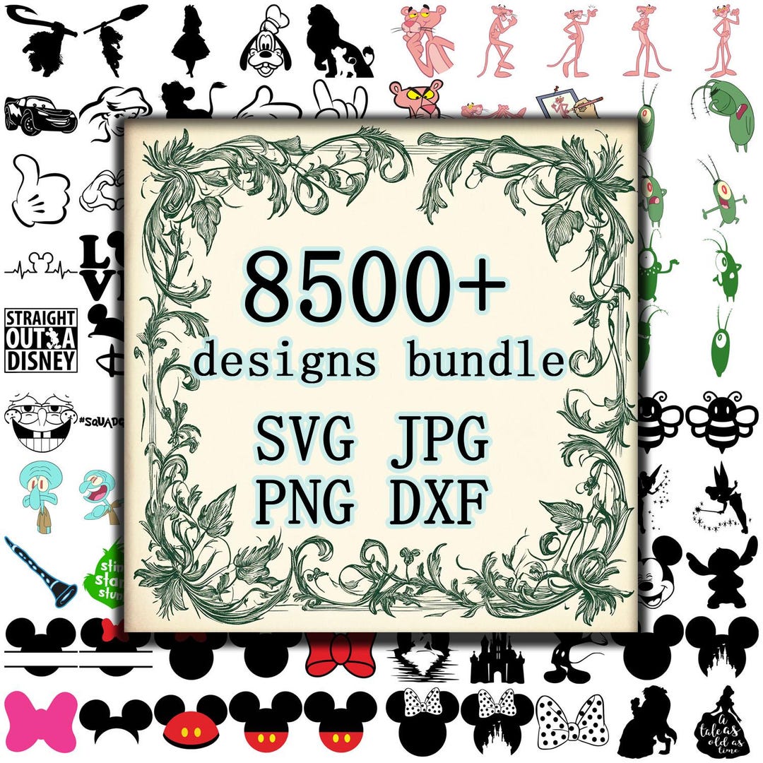 8,500mega Svg Bundle,stickers Bundle Svg,halloween Dxf,holiday Clipart ...