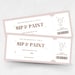 Printable Sip and Paint Party Coupon Template, Editable Wine and Paint ...