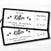 Editable New Kitten Coupon Template, Custom New Cat Ticket Template ...
