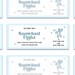 Editable Snowball Fight Ticket Template, Custom Snowball Fight Coupon ...