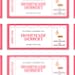 Editable Homemade Dessert Coupon, Printable Baked Good Ticket Template ...